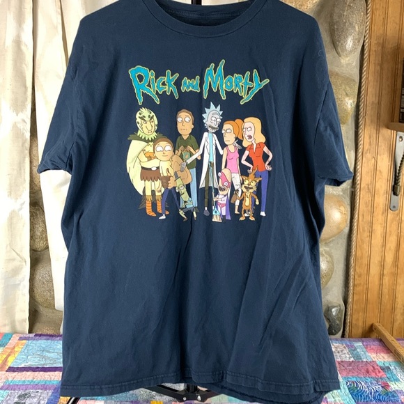 Adult Swim | Shirts | Adult Swim Rick And Morty Mens Xl Tee Shirt ...
